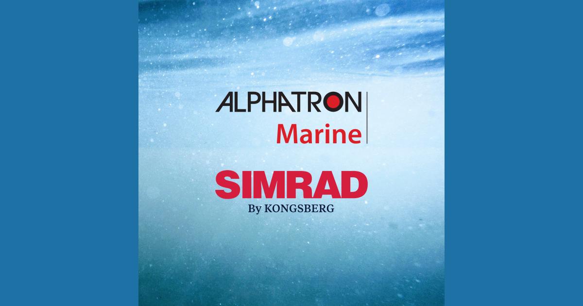 We are proud dealers for Simrad by Kongsberg | Alphatron Marine