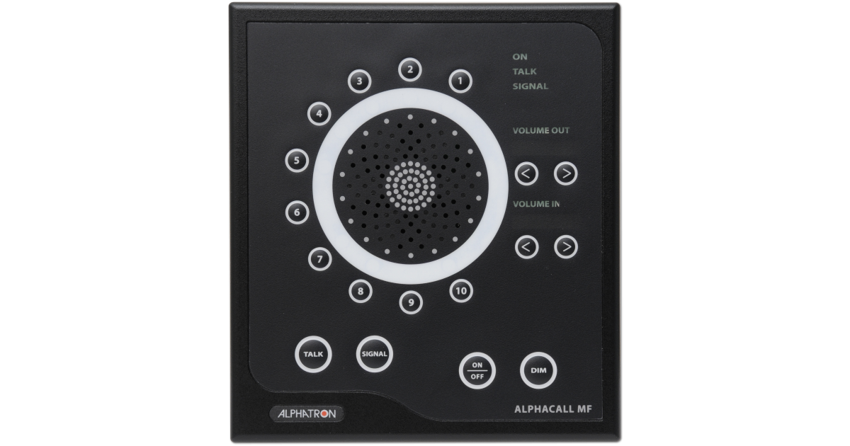 AlphaCall MF | Alphatron Marine